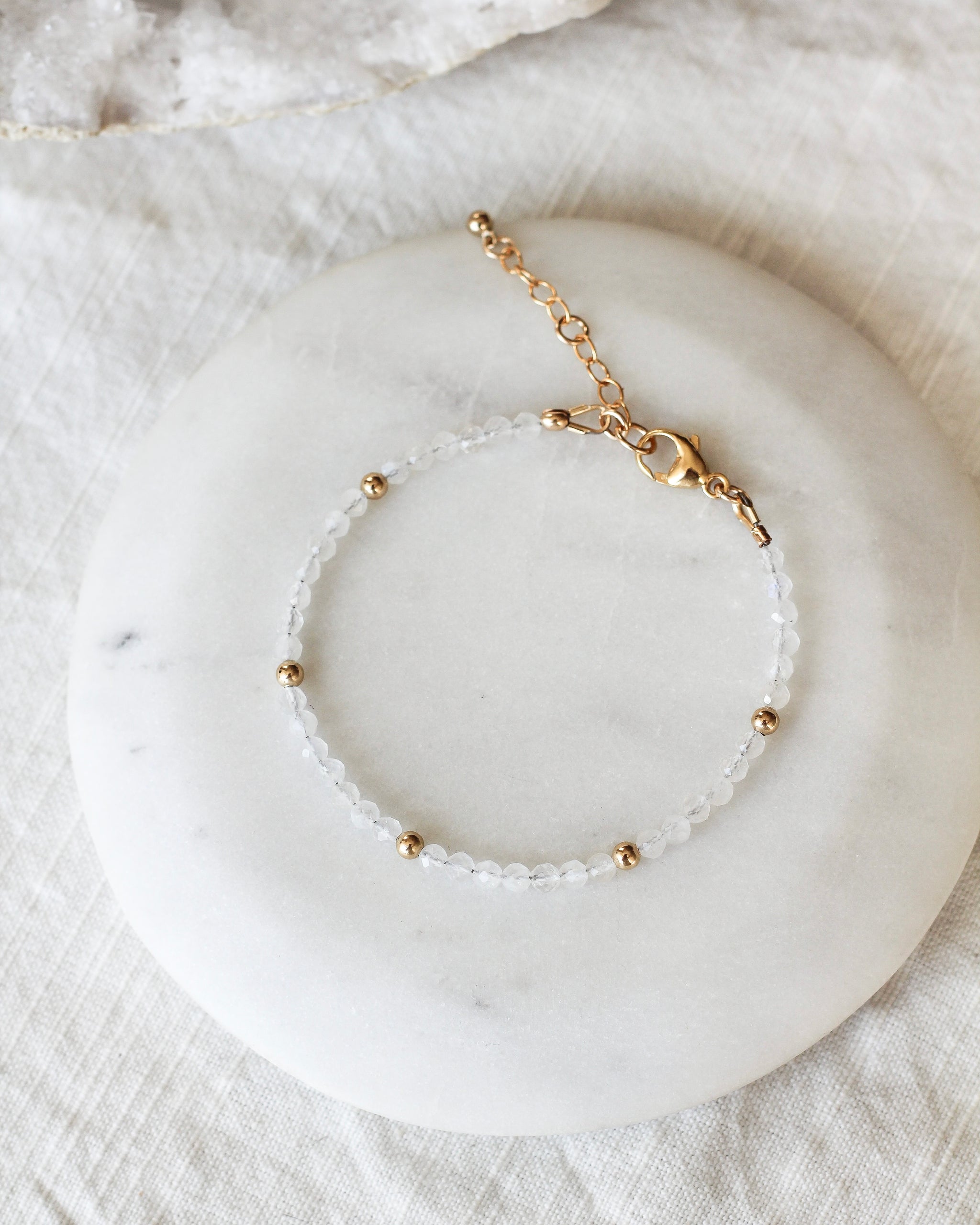 Renewal Intention Bracelet | Moonstone | The Beautiful Nomad