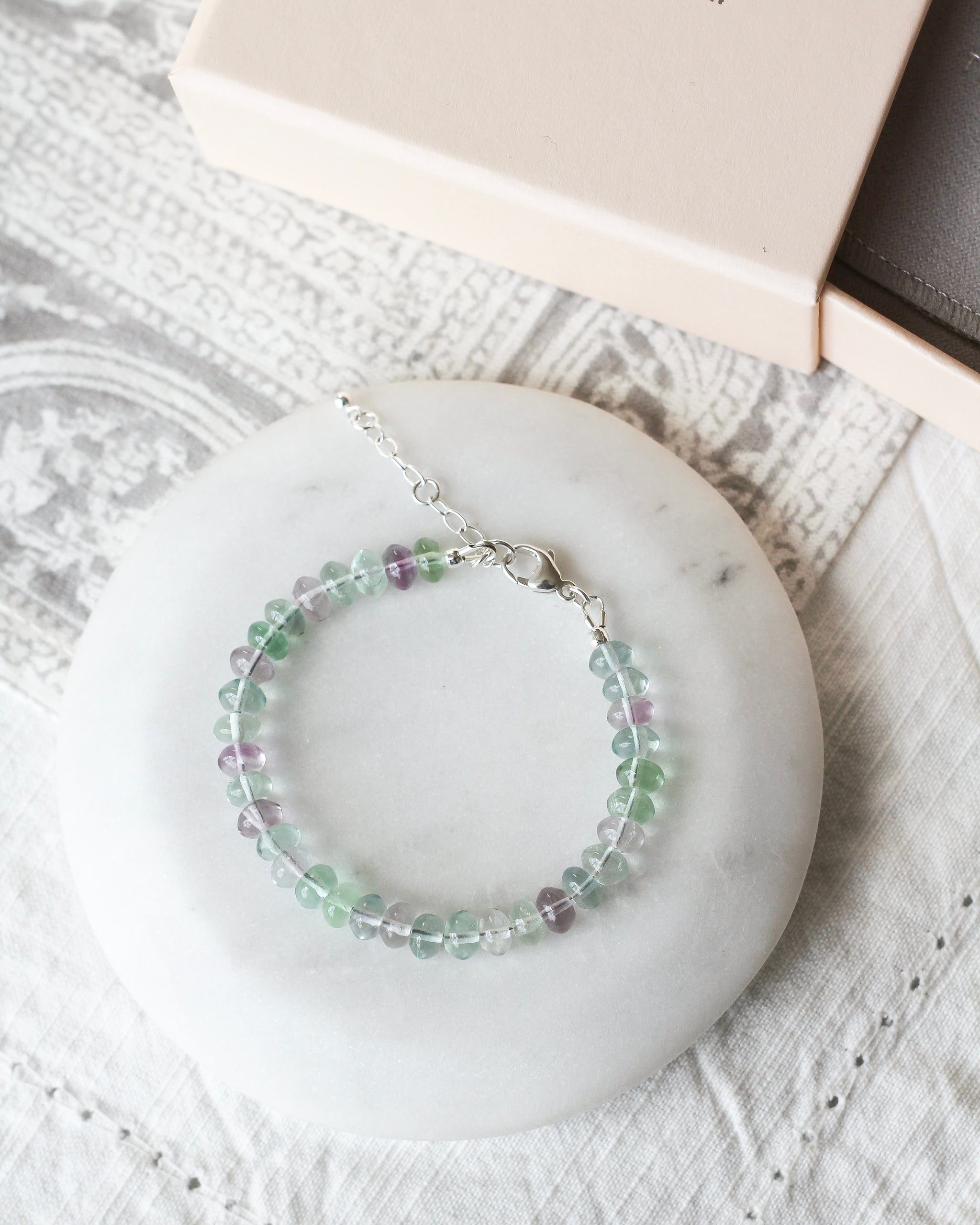 Limitless Gemmy Bracelet | Fluorite | The Beautiful Nomad